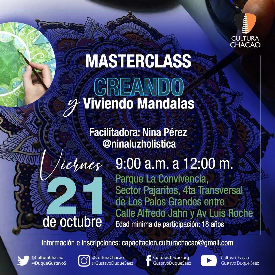 Masterclass Creando y Viviendo Mandalas