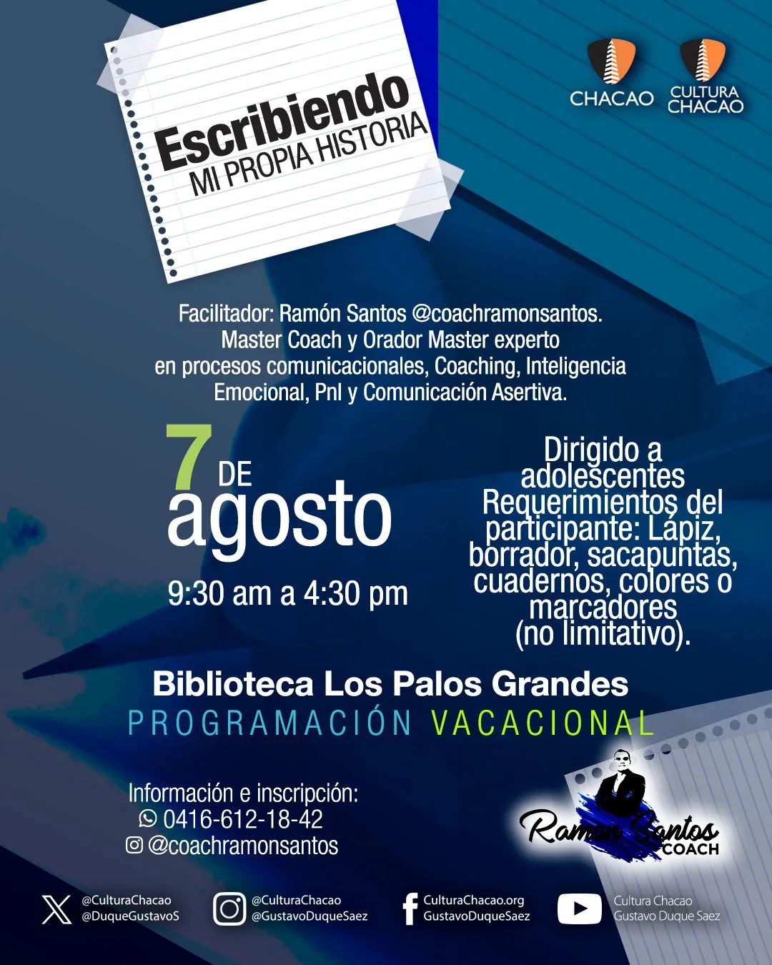 Escribiendo mi propia historia