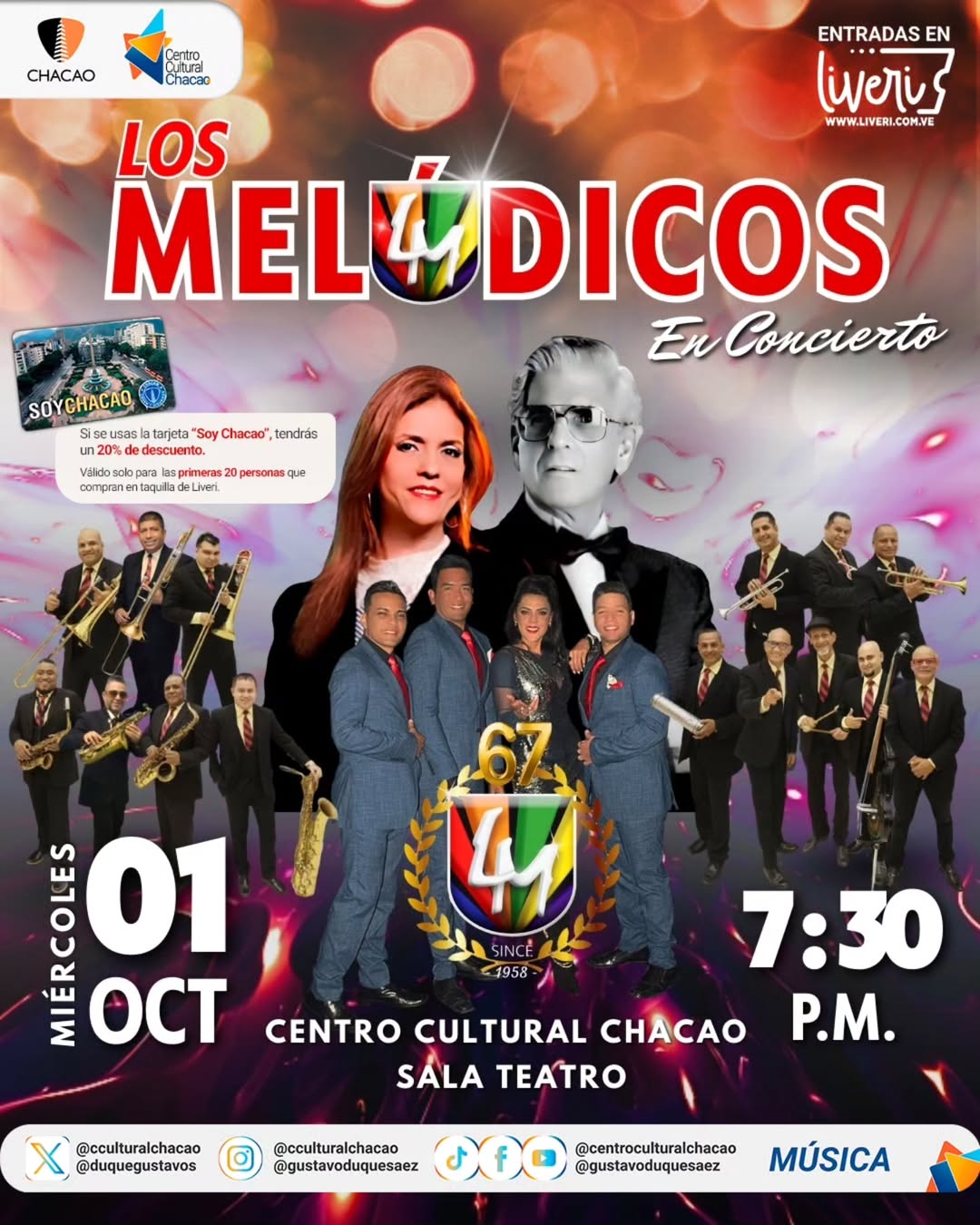 Los Melódicos en concierto